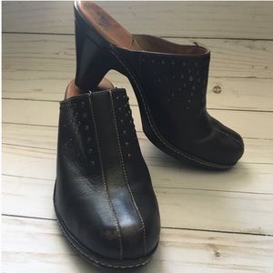 Sofft Shoes | Red Leather Clog | Poshmark